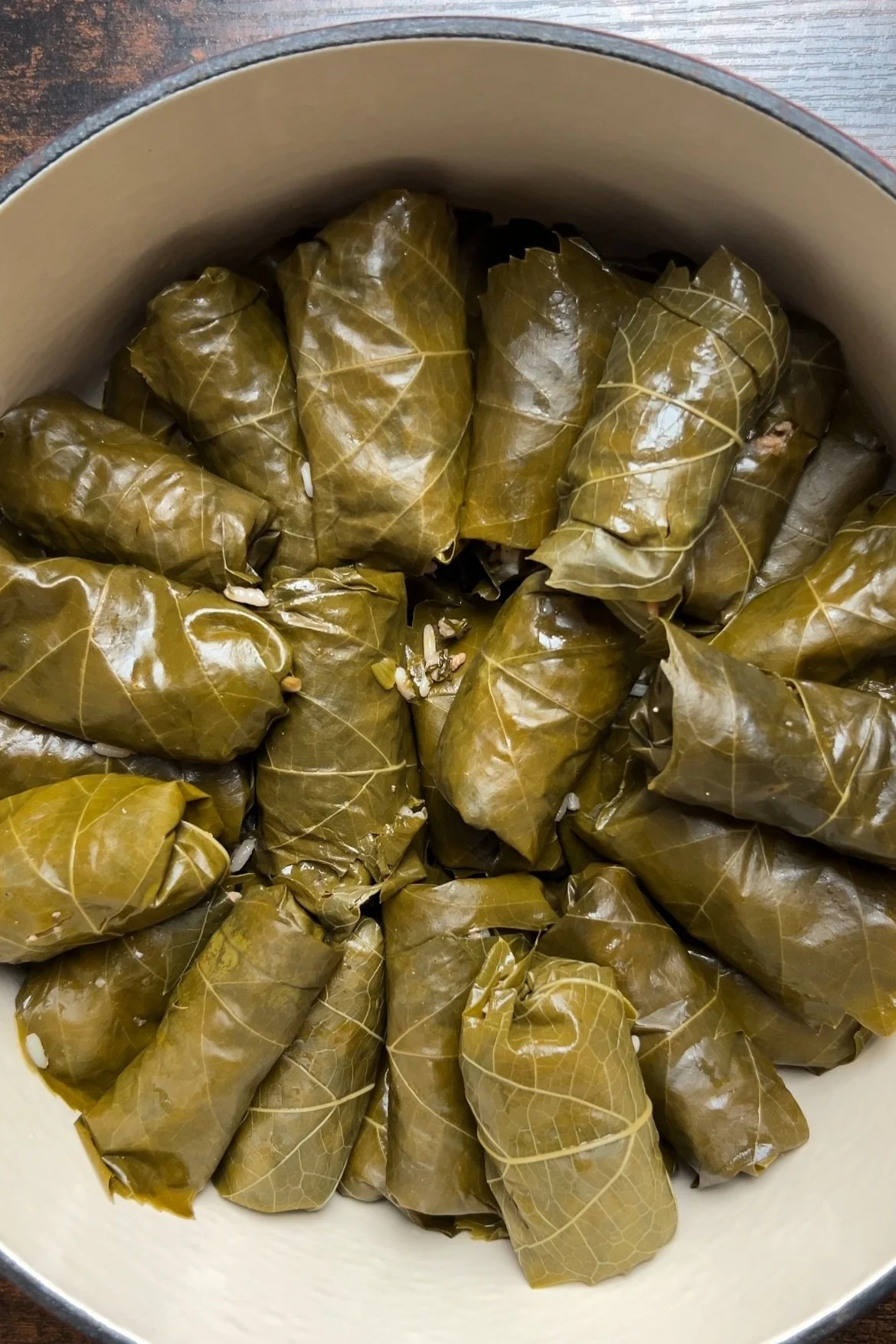 Dolmades (Stuffed vine leaves- my yiayia's recipe) — chefmarinie