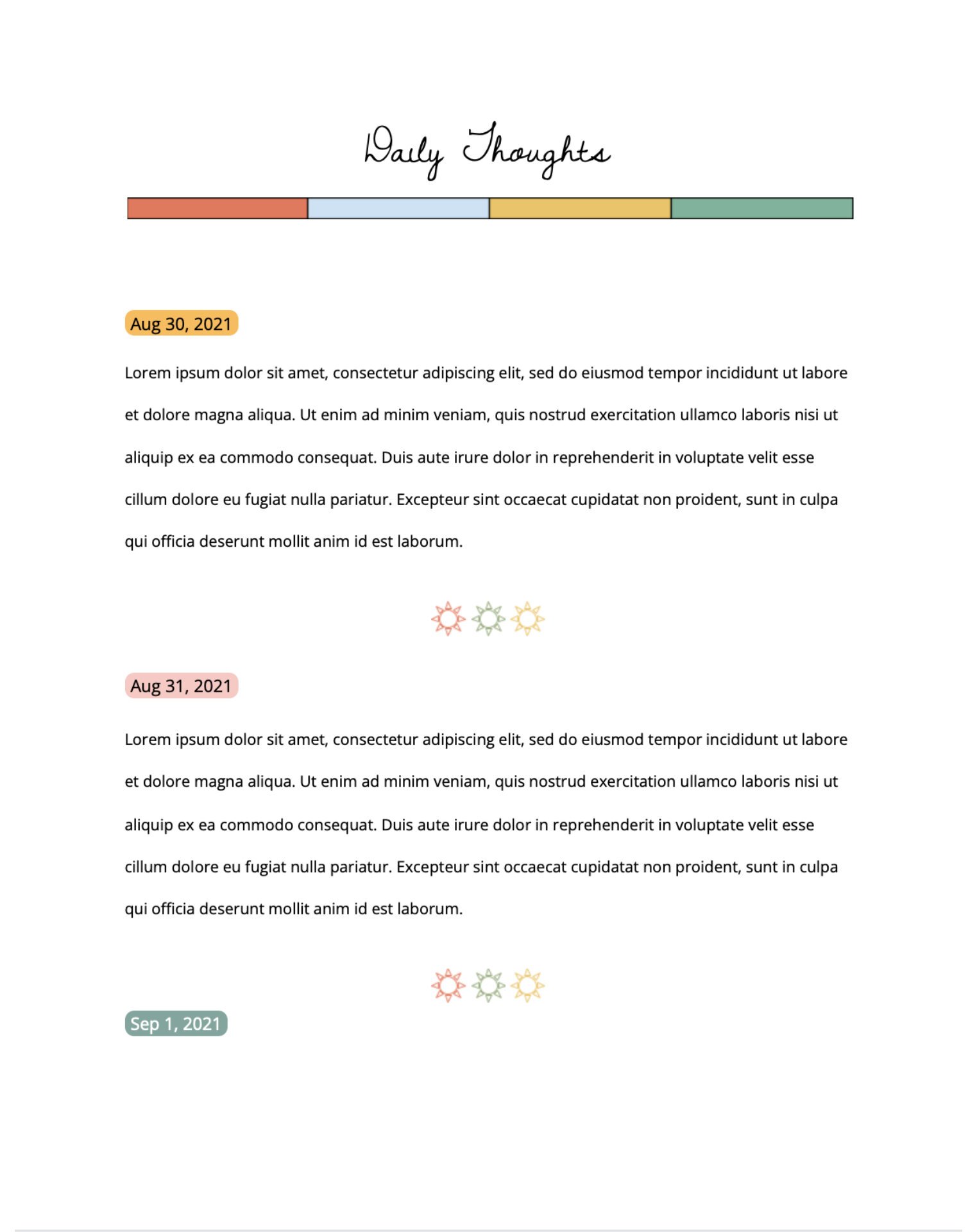 The BEST Google Docs Journal Templates 2025 — Templates and Tutorials The BEST Google Docs Journal Templates 2025 — Templates and Tutorials