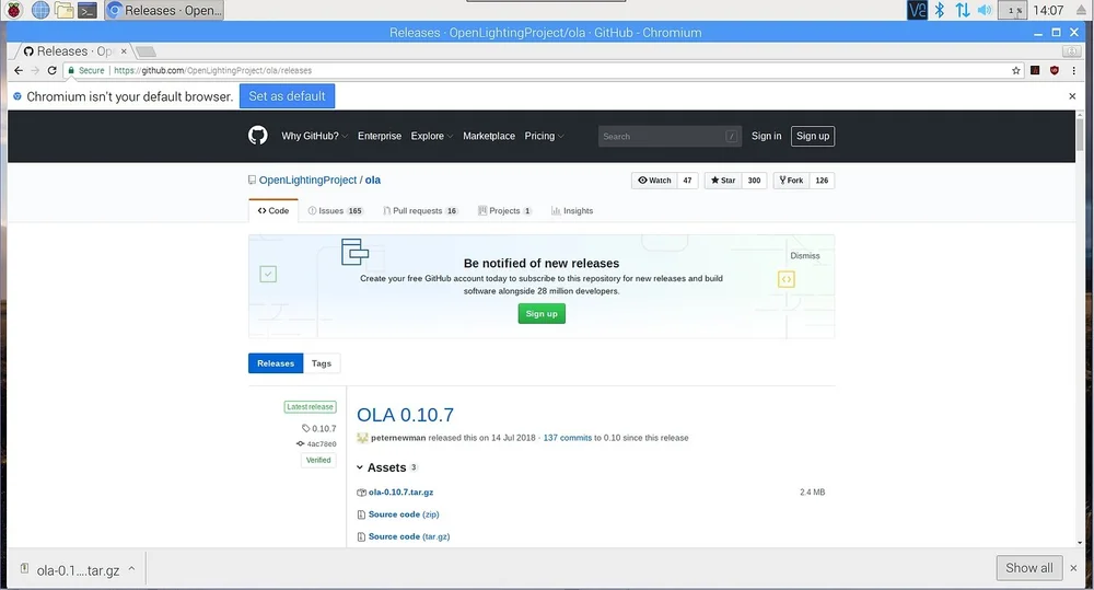 Raspberry Pi as sACN or Artnet Gateway — Alex Gardner Lighting