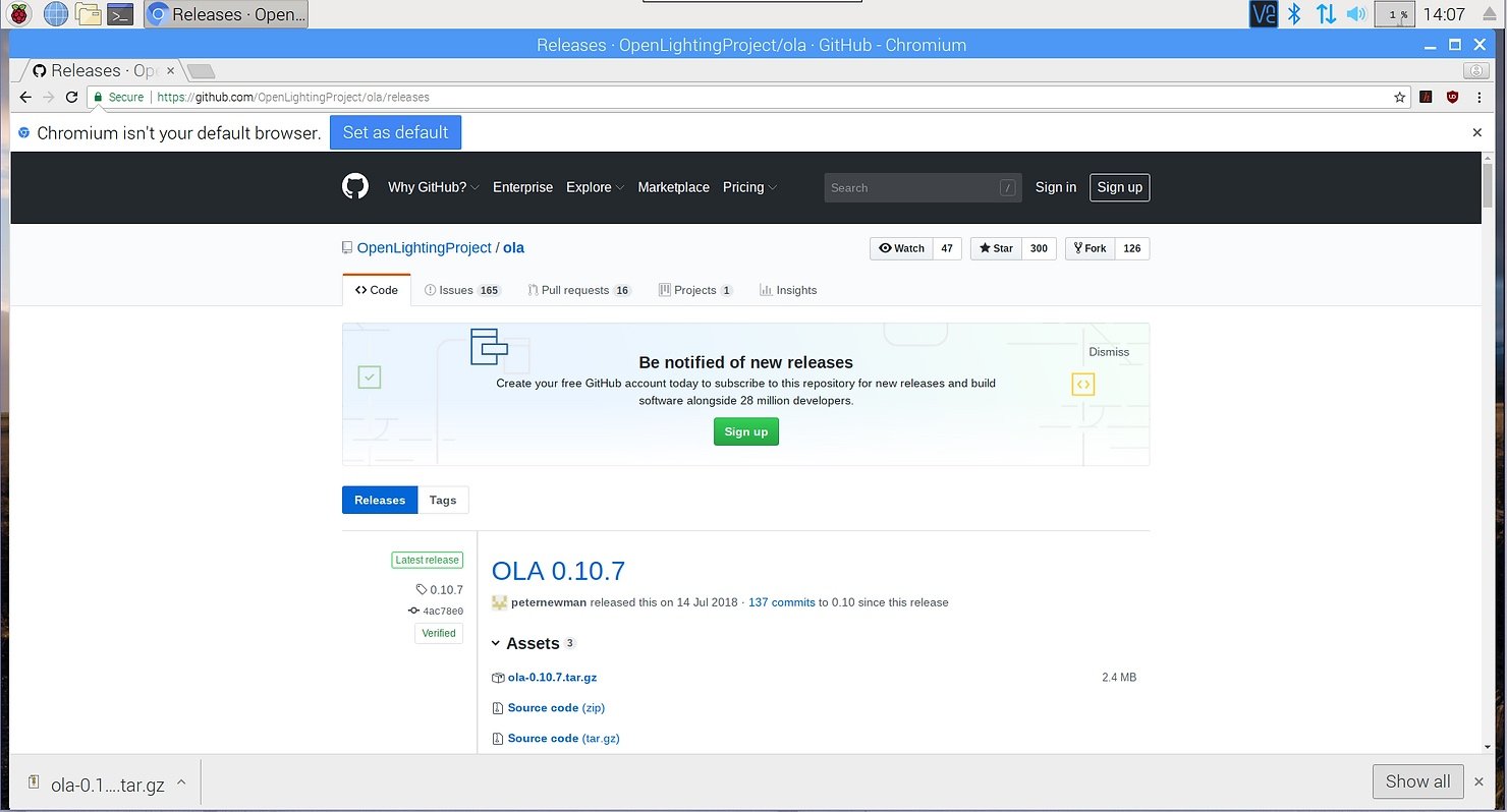 Raspberry Pi as sACN or Artnet Gateway — Alex Gardner Lighting