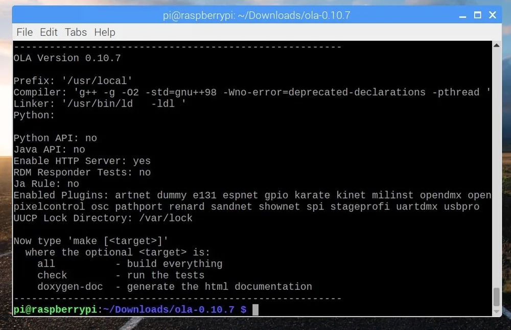 Raspberry Pi as sACN or Artnet Gateway — Alex Gardner Lighting
