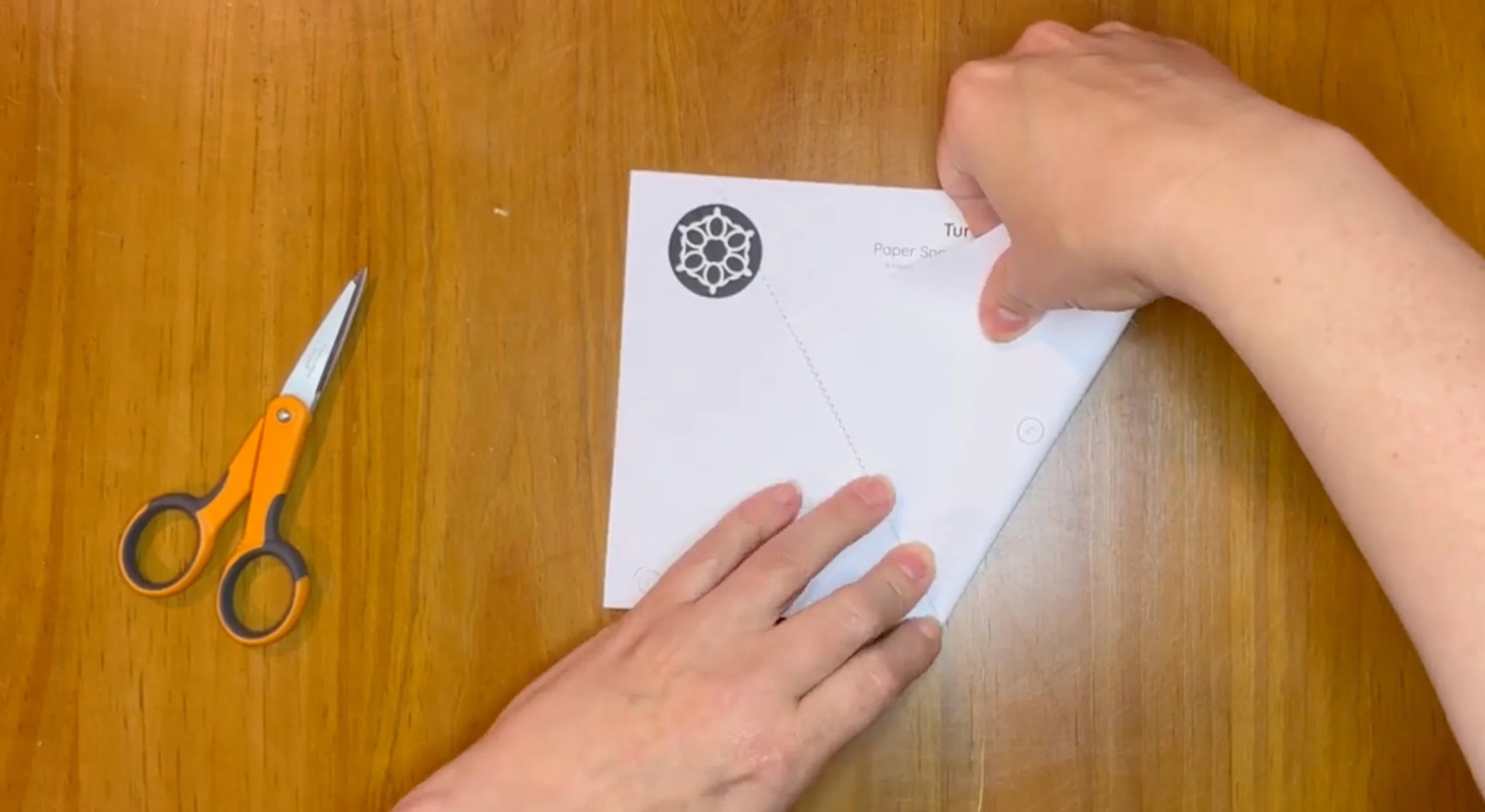 How to fold a paper snowflake pattern from Paper Snowflake Art — Paper ...