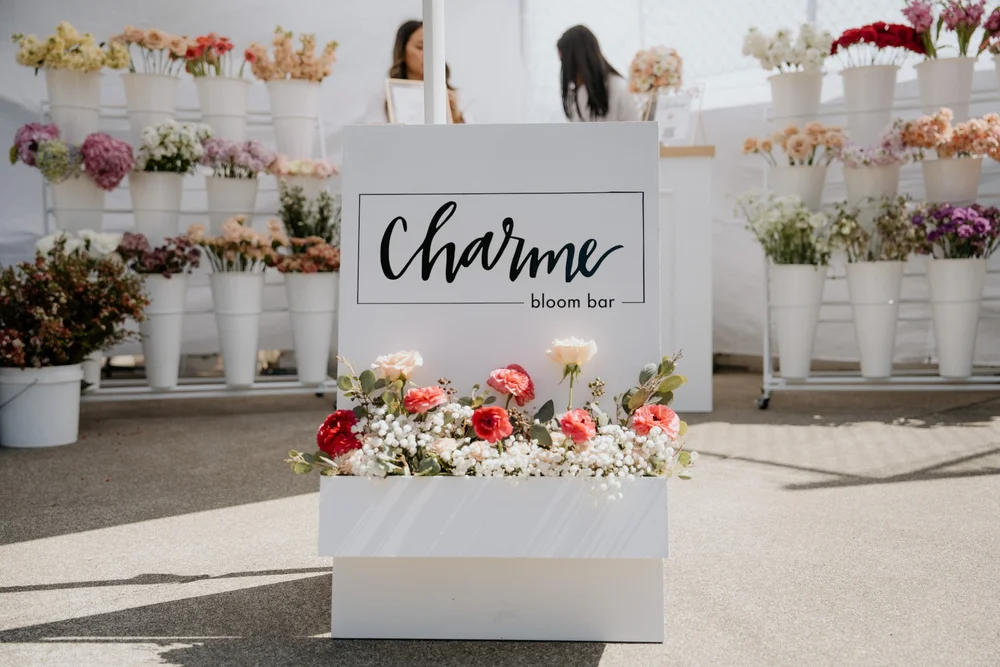 Bloom Bar, Floral Walls & Photo Booth | Charme Bloom Bar & Events Tacoma — Charme Studio