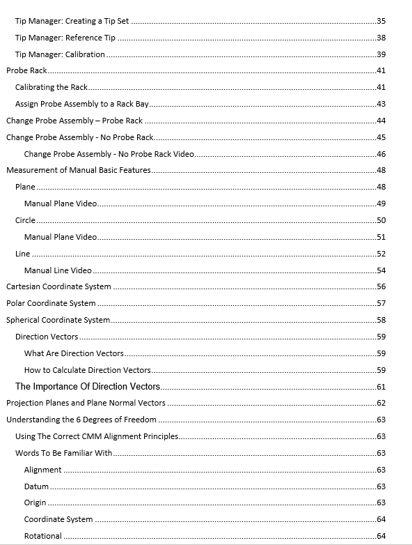 CMM Manager DCC Training Manual — CMM QUARTERLY