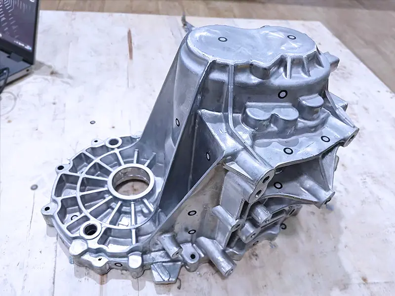 3D Inspect Cast Gearbox Housing For Machining Allowance Analysis — CMM ...