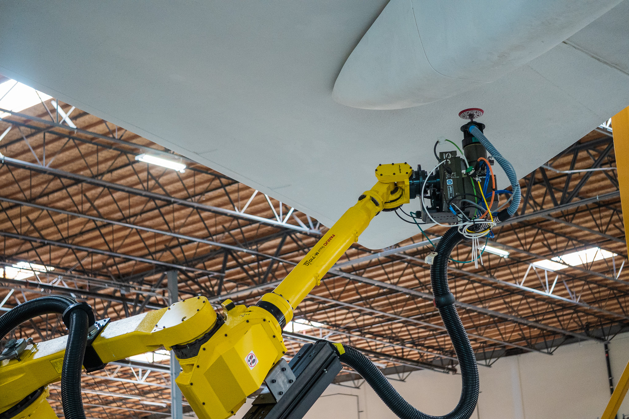 3D Sensing and AI Adaptive Robot Control Advance Aircraft Canopy ...