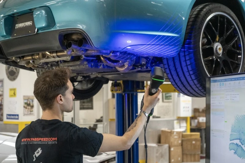 How Handheld 3D Scanner Helps for Porsche Modifications — CMM QUARTERLY