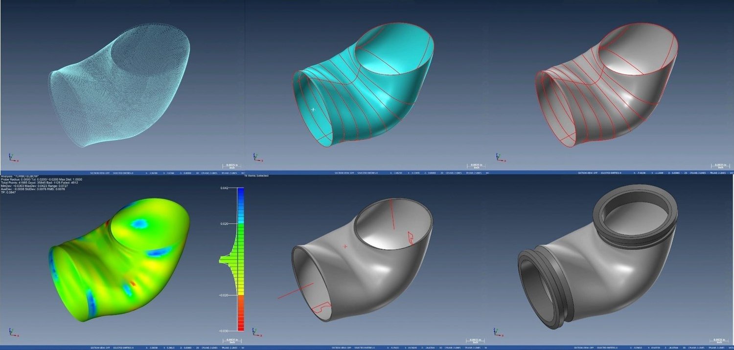 3D Scan to CAD Reverse Engineering — CMM QUARTERLY