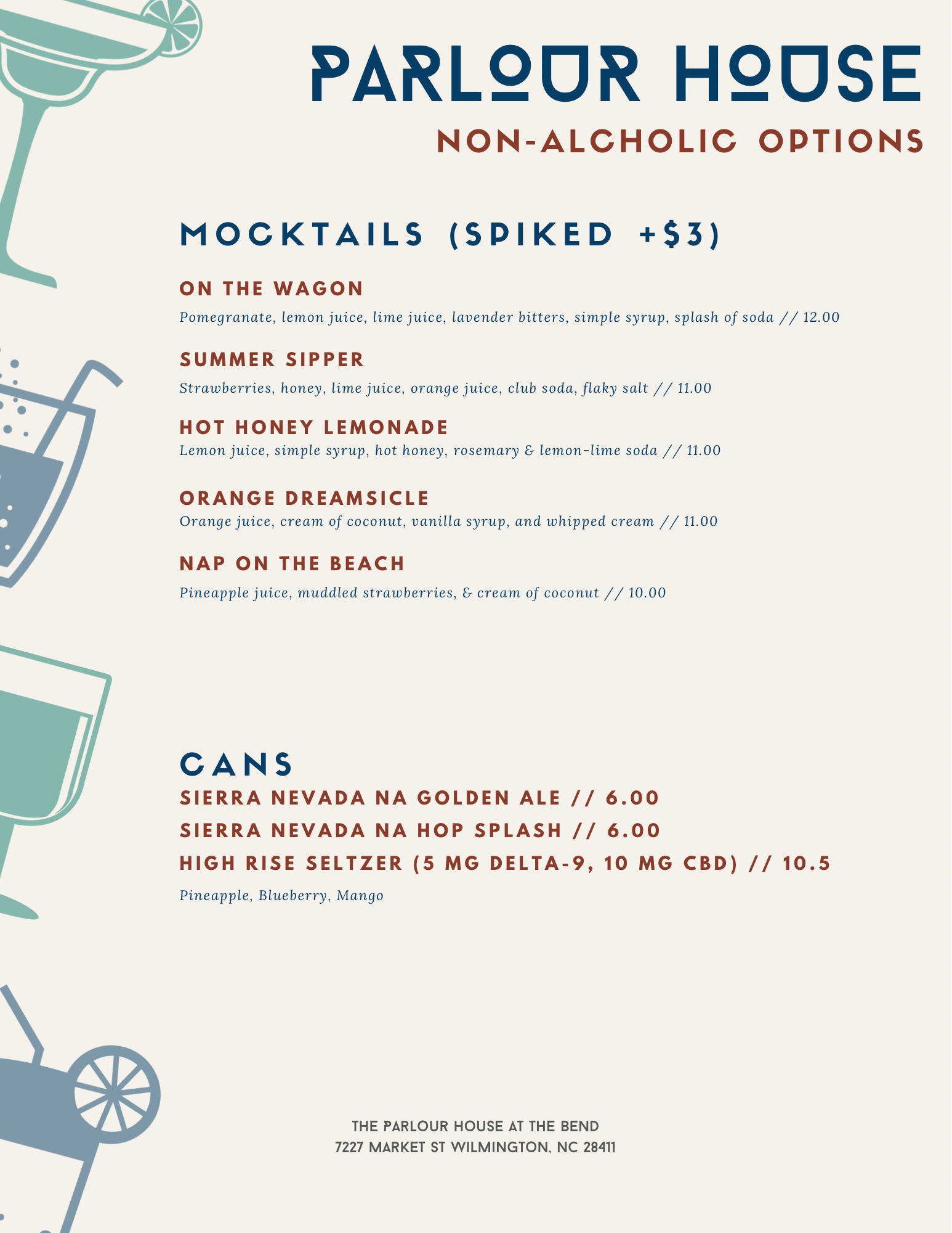 Parlour House — The Bend