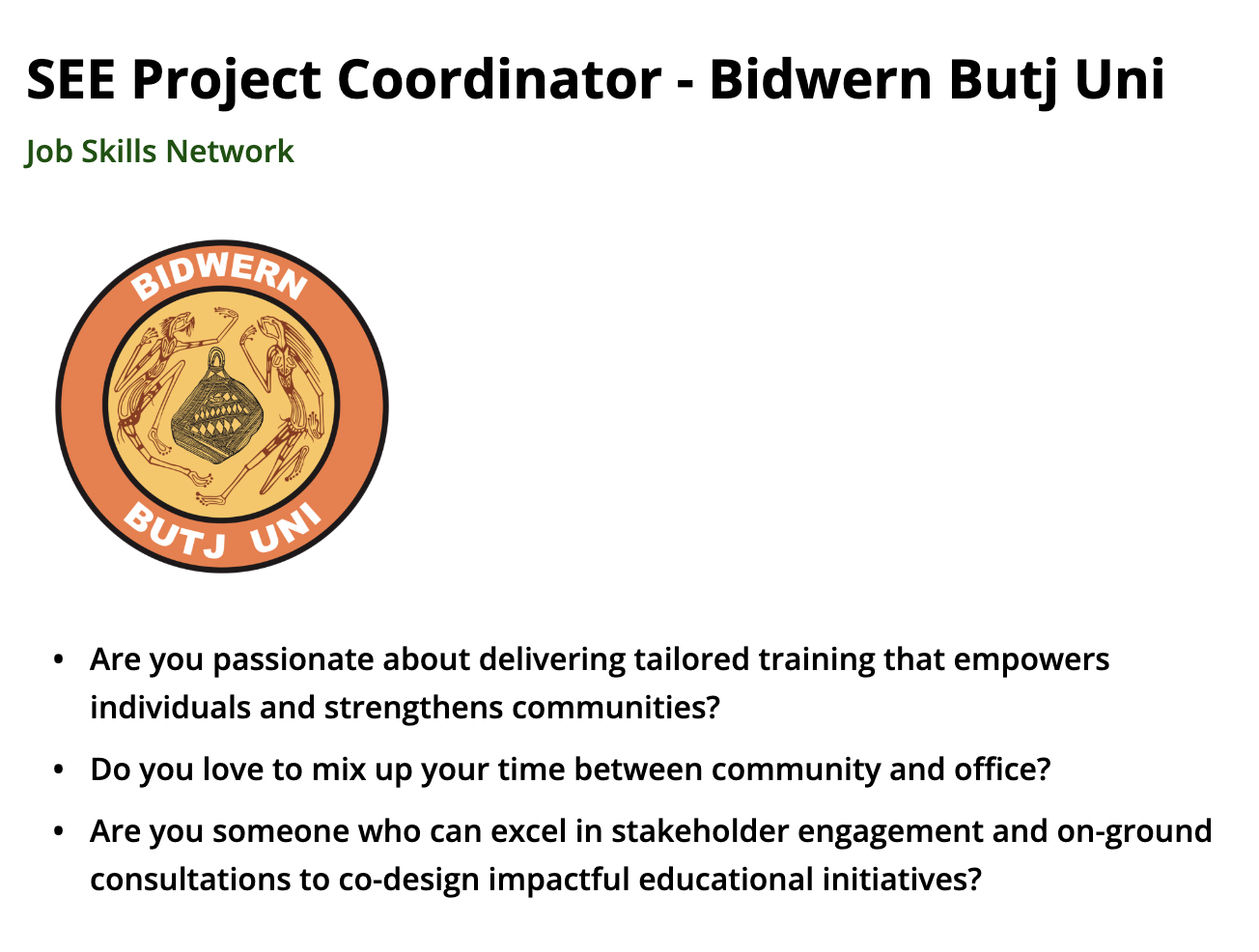 Jobs & Opportunities — Mimal Land Management