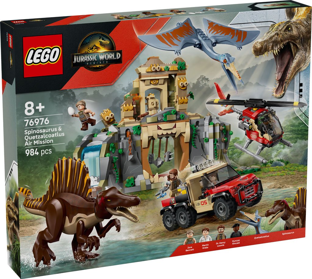 New LEGO® Jurassic World Rebirth sets - Brick by Brick.