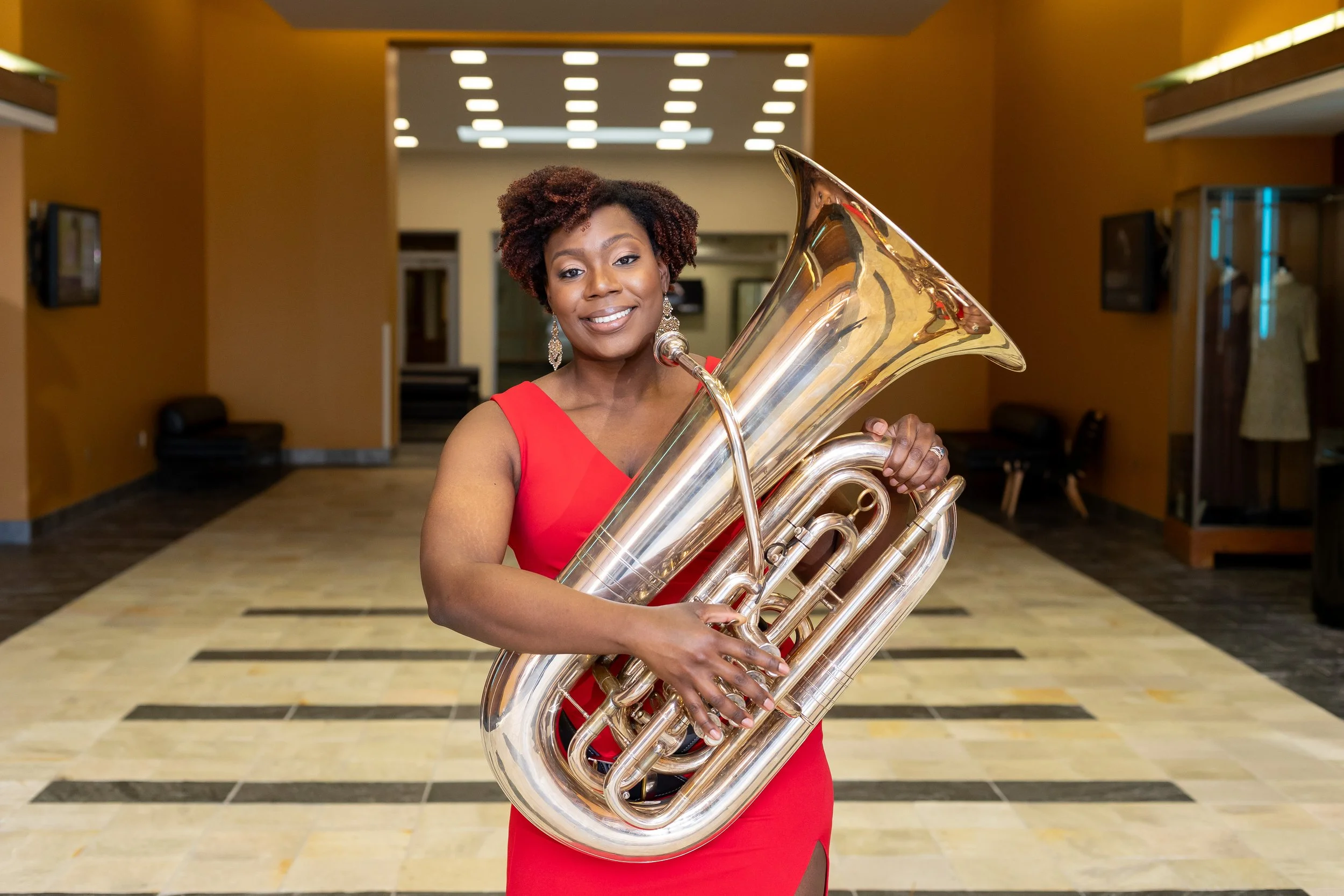 Jasmine Pigott, tuba | College of Visual and Performing Arts
