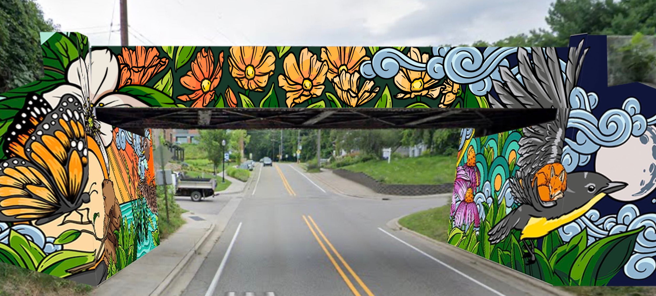 Coming Soon: Ada Railroad Murals — Lions & Rabbits Center for the Arts