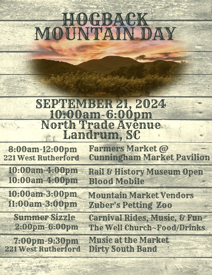 HOGBACK MOUNTAIN DAY — City of Landrum