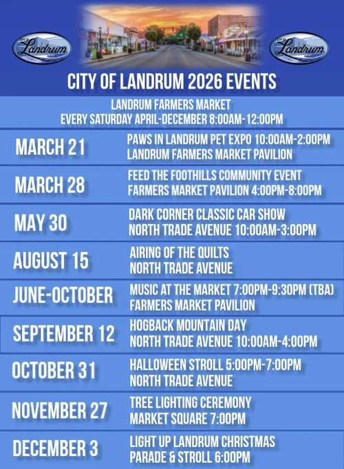 Events — City of Landrum
