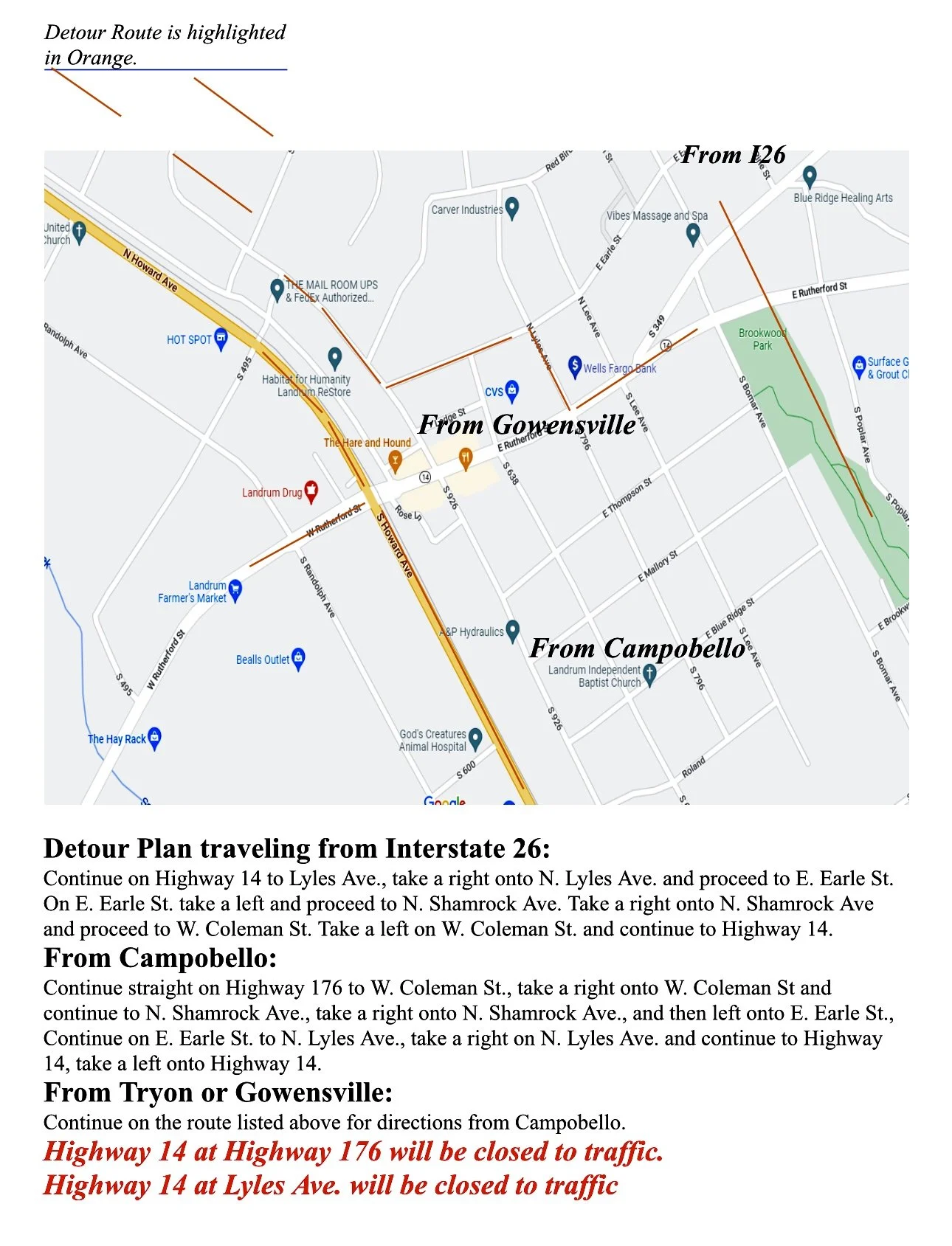 Events — City of Landrum