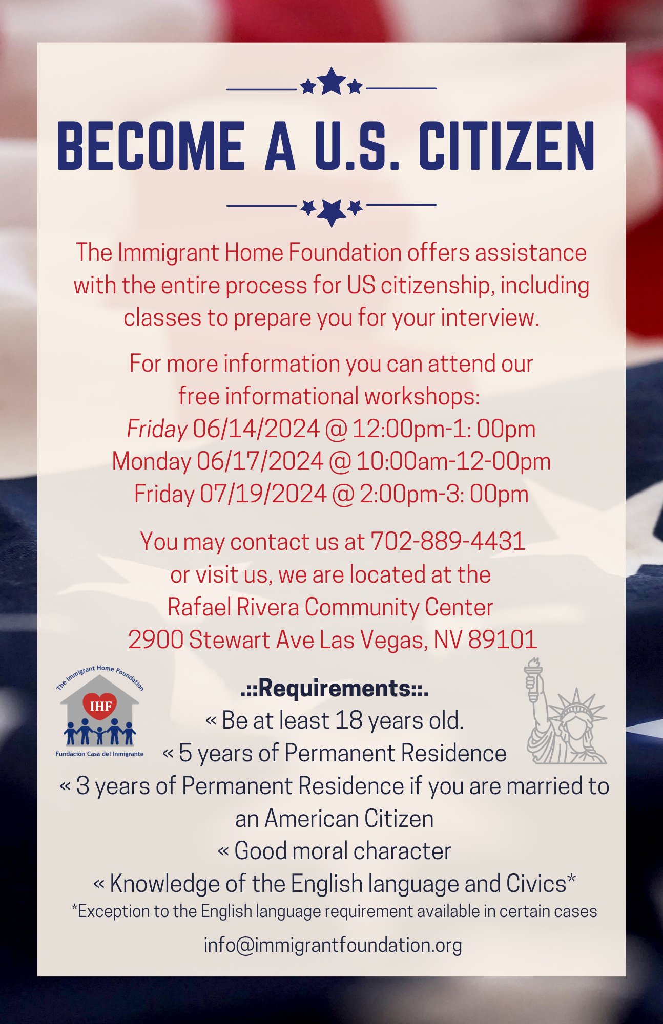 Events — Immigrant Foundation