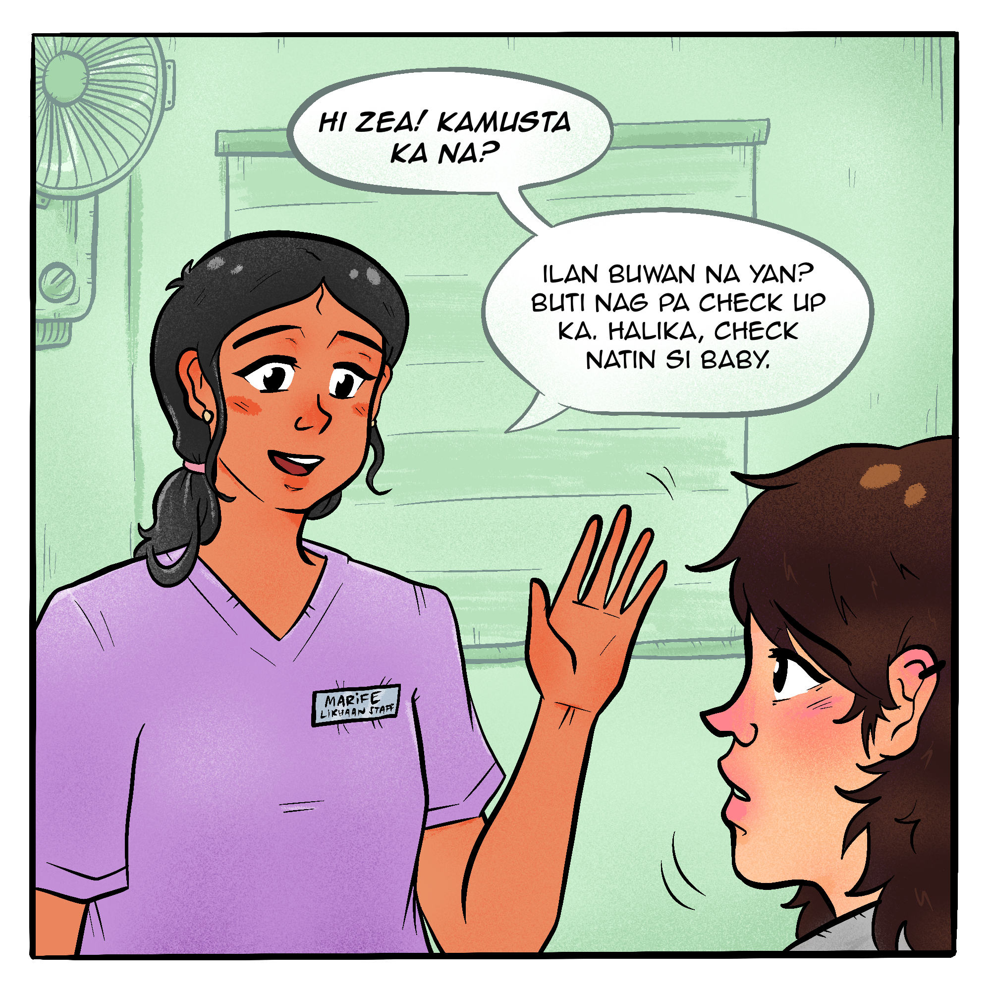 Ang Pagtagpo ng mga Nanay sa isang Batang Ina — Likhaan