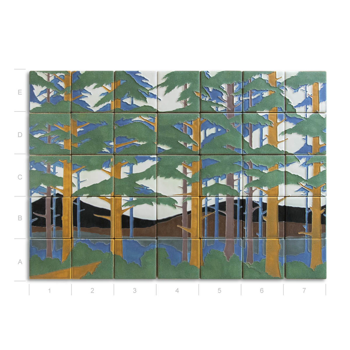 Pines — Motawi Tileworks