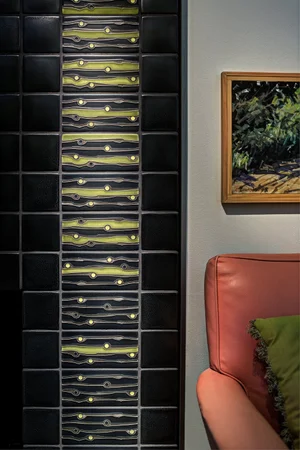 Zelda Fireplace — Motawi Tileworks