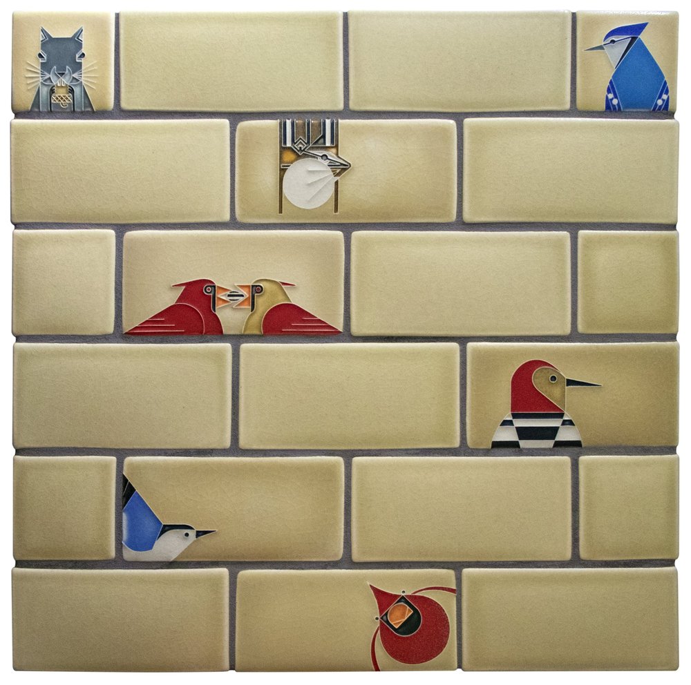 Charley Harper Subway Tiles — Motawi Tileworks