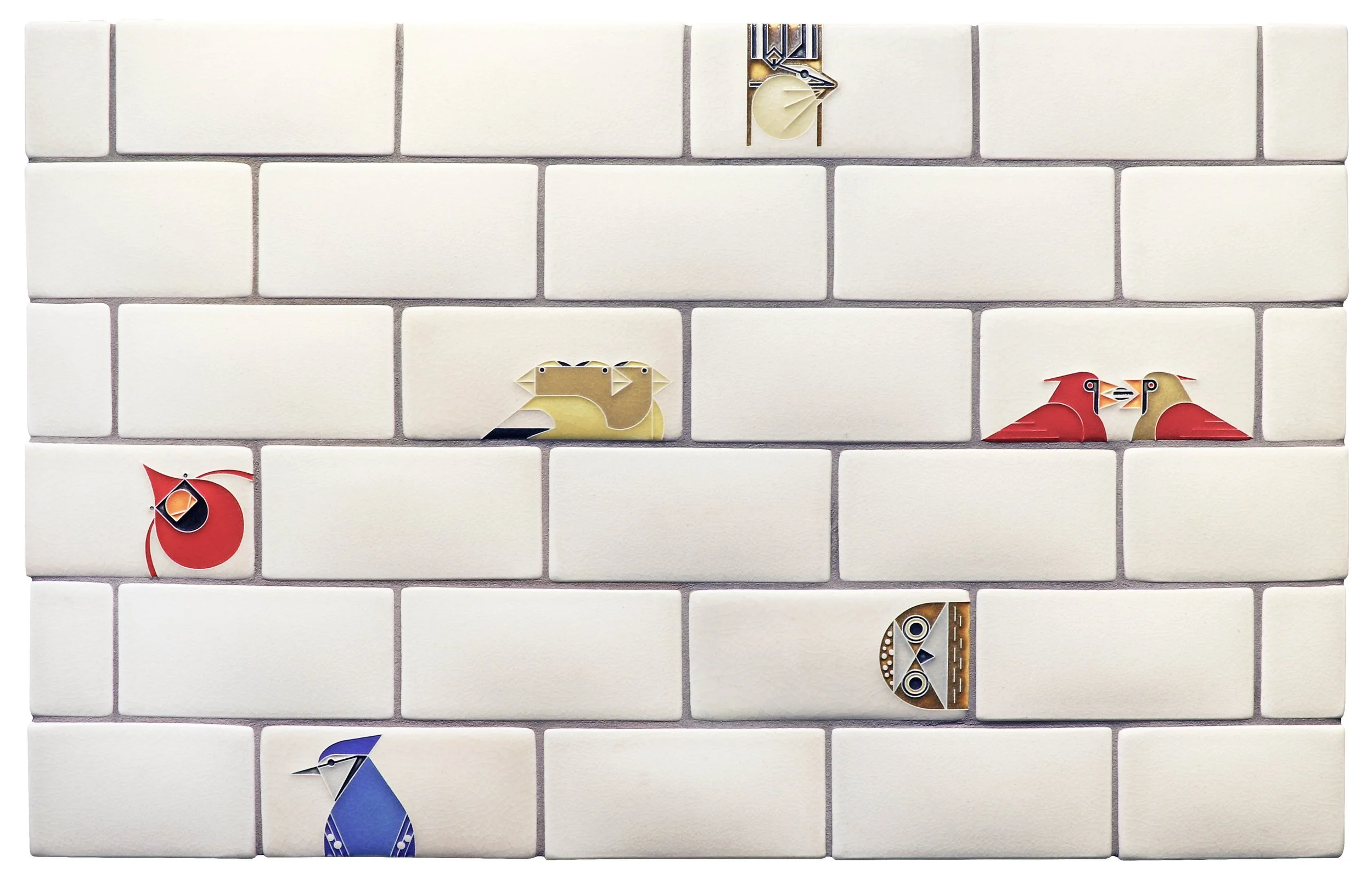 Charley Harper Subway Tiles — Motawi Tileworks