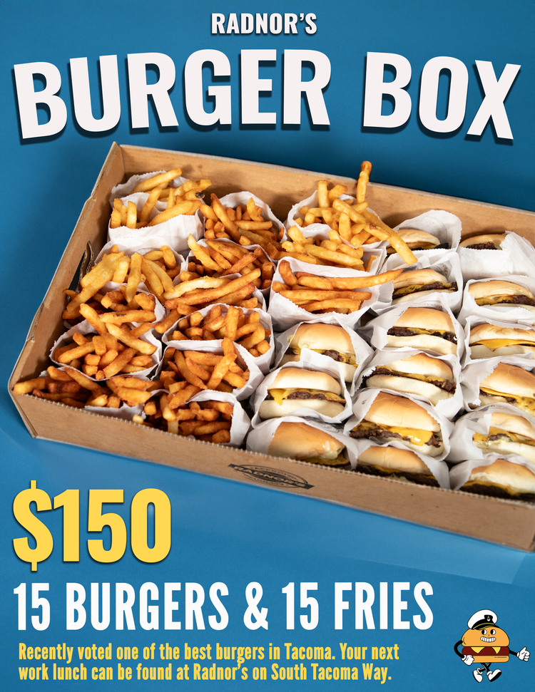 Menu — Radnors Tacoma