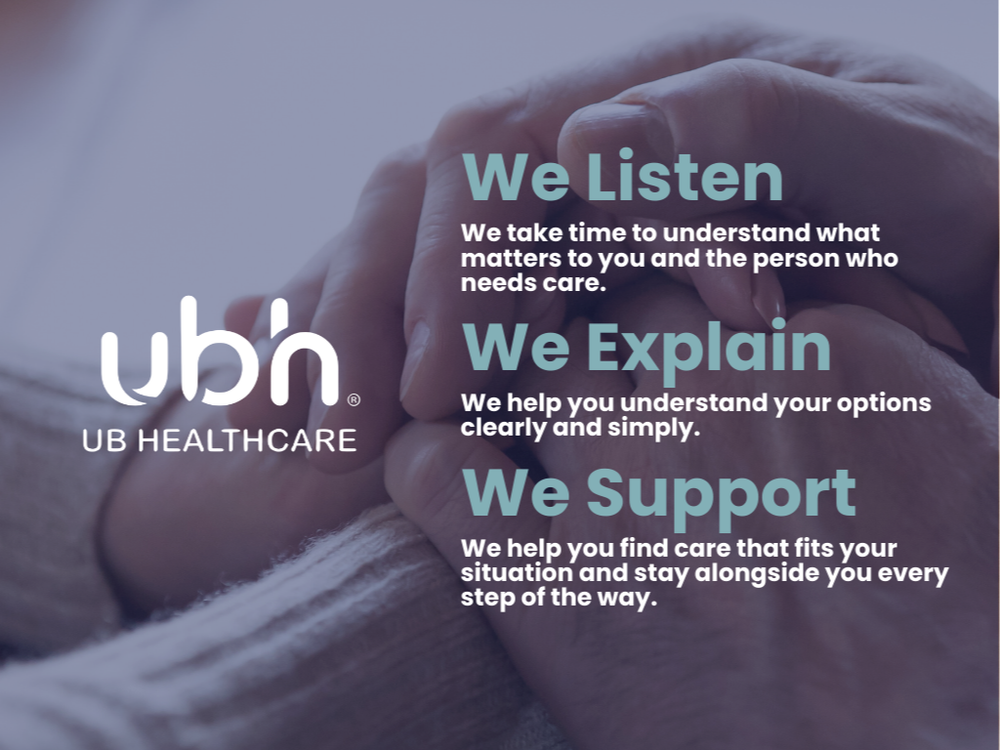 Care Seekers advice and support from UB Healthcare — UB Healthcare