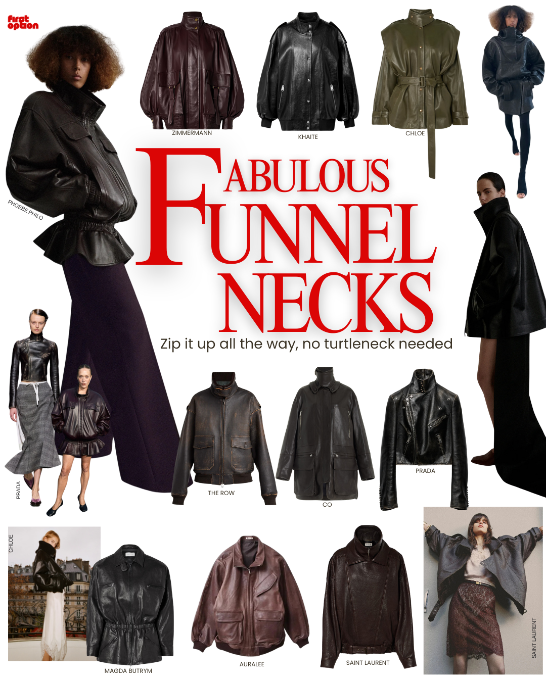 LEATHER JACKETS — The First Option