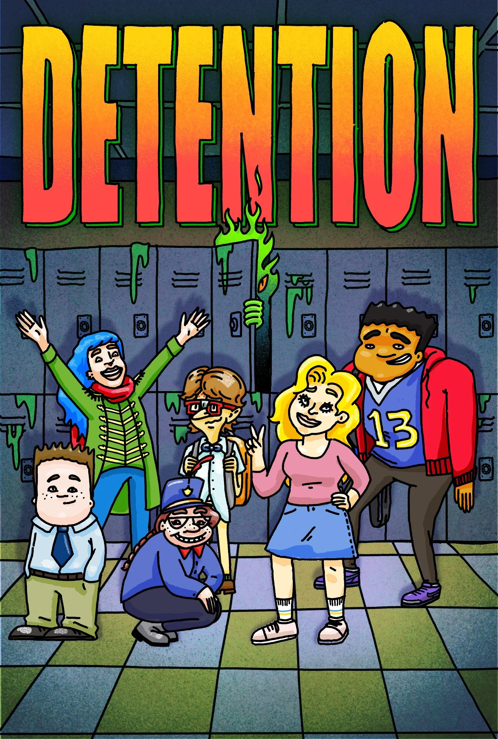 Detention Cartoon Intro