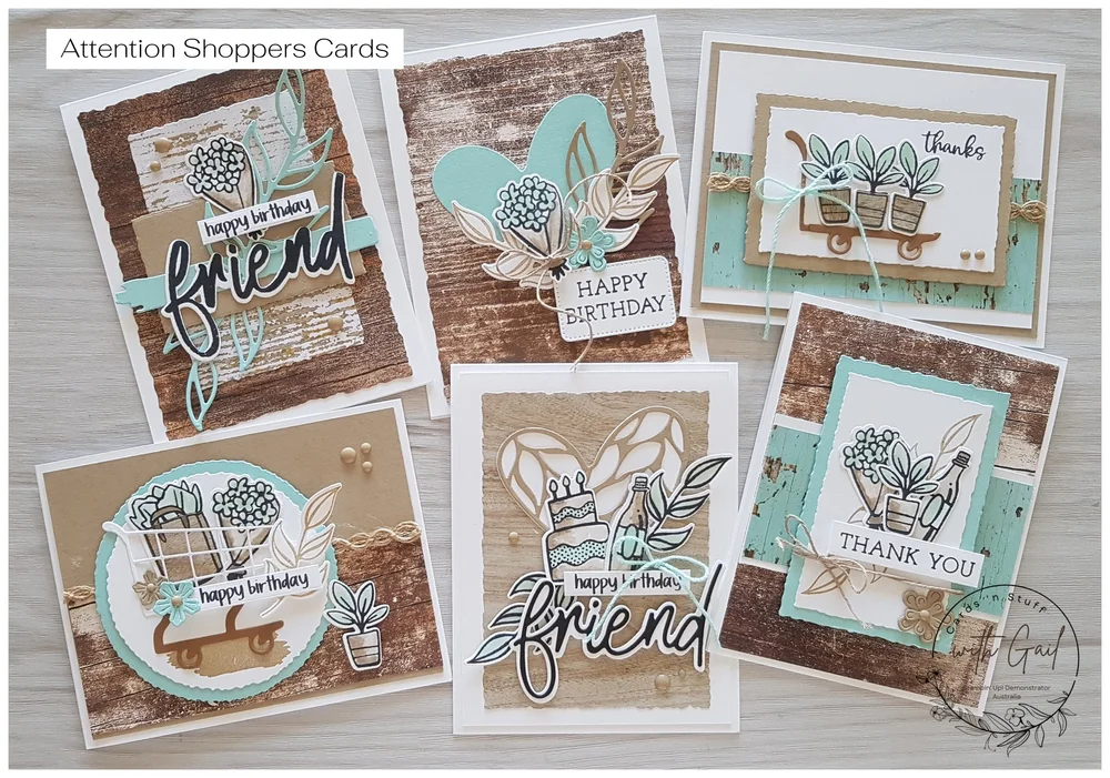 Attention Shoppers Cards, with Friends for Life Bundle — Cards 'n Stuff ...