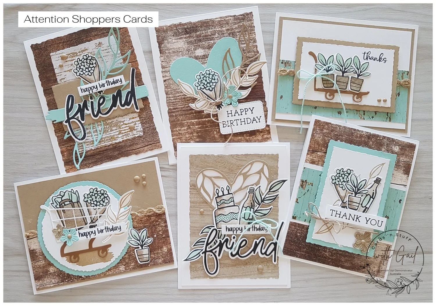 Attention Shoppers Cards, with Friends for Life Bundle — Cards 'n Stuff ...