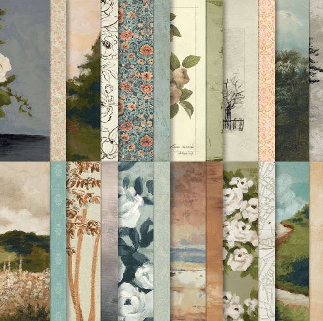 Tri-Fold Mini Album - Beautiful Gallery DSP — Cards 'n Stuff with Gail