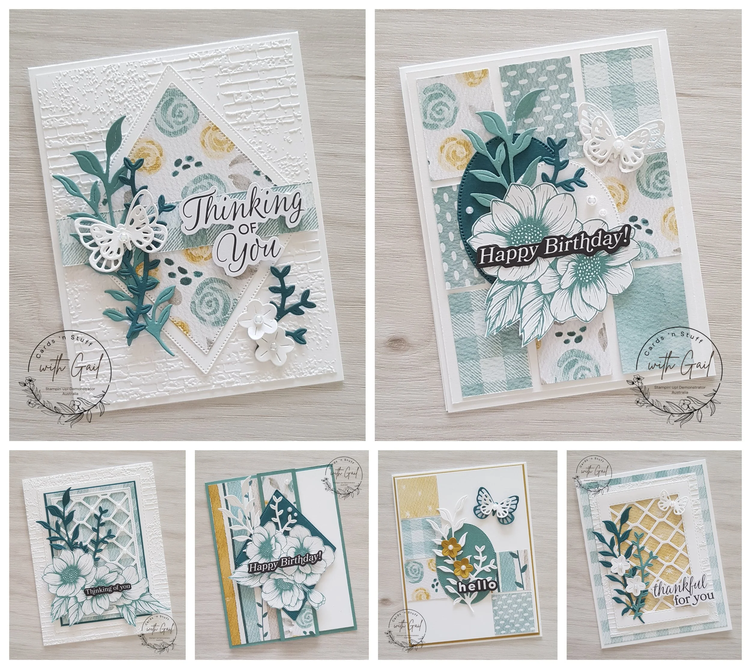“No stamping” Everyday Happiness Cards — Cards 'n Stuff with Gail