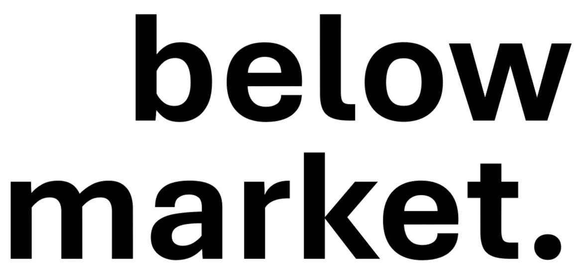 below market.