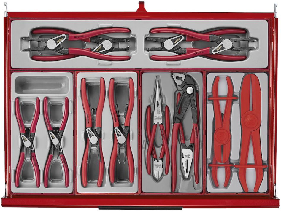 Teng 26" PRO35™ Mega Master tool kit 1033 pieces red TKS26R1033T (SALE ...