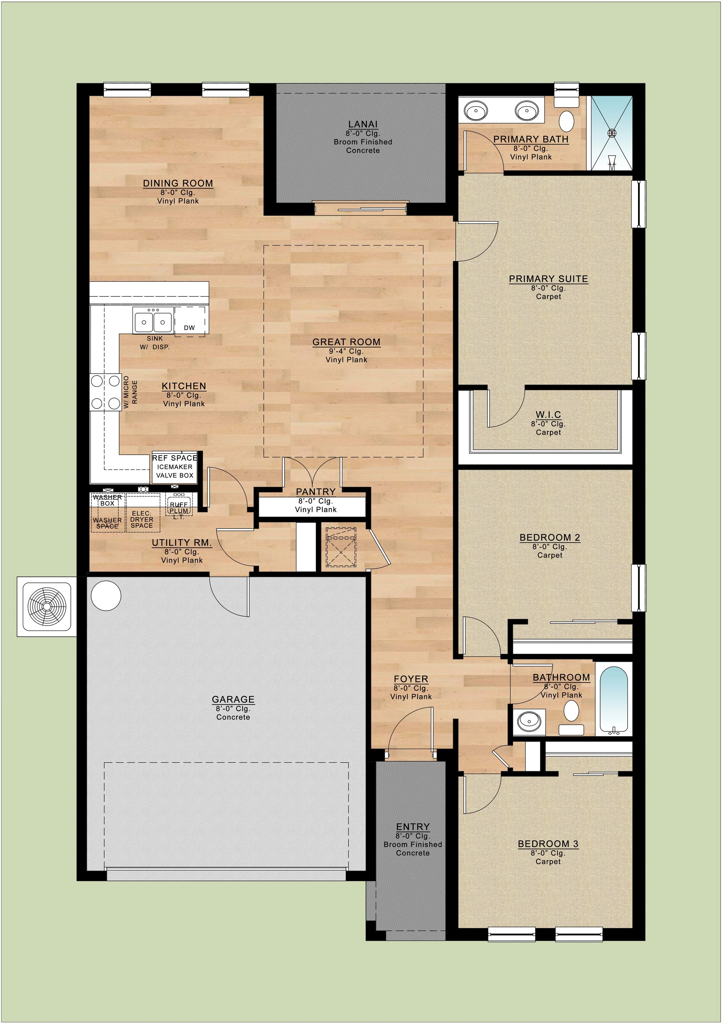 The Haven Model Home | Citrus Craft Homes in Citrus Springs, FL ...