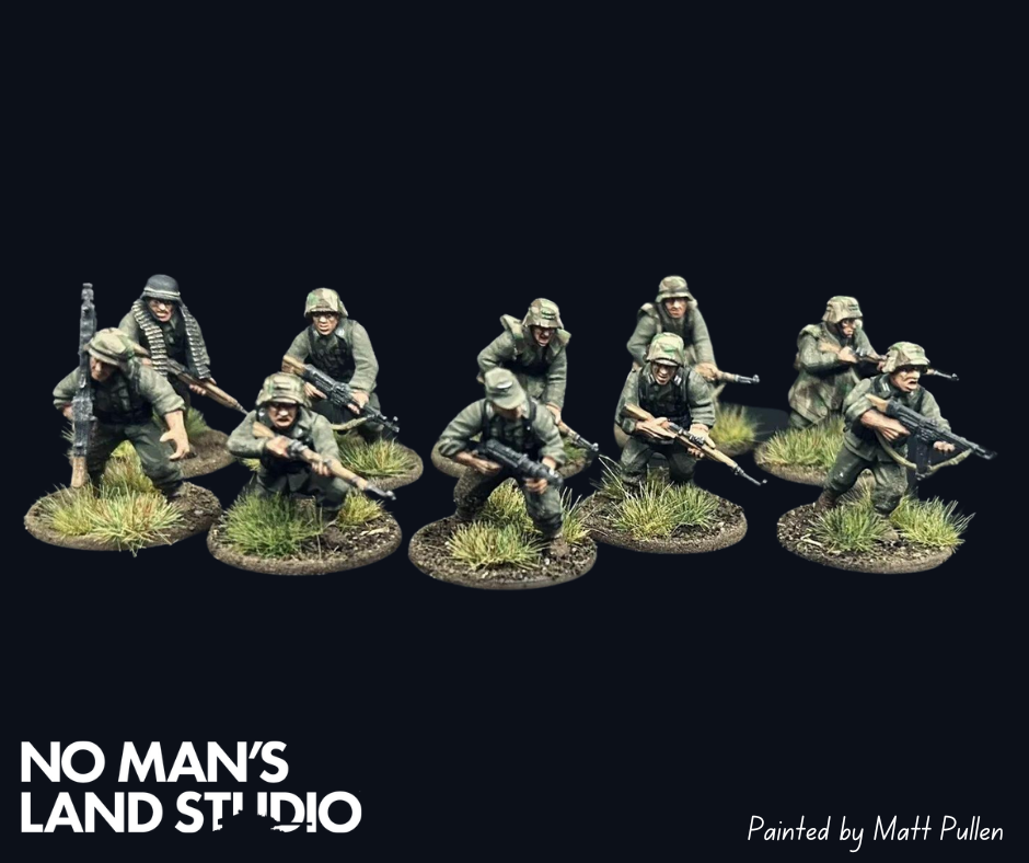 British & German Infantry Normandy 1944 — No Mans Land Studio