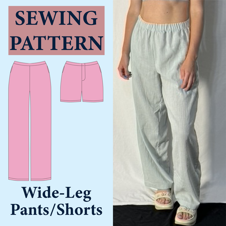 Notus Mens Shorts - Linen Shorts Sewing Pattern — SewRenew Fashion