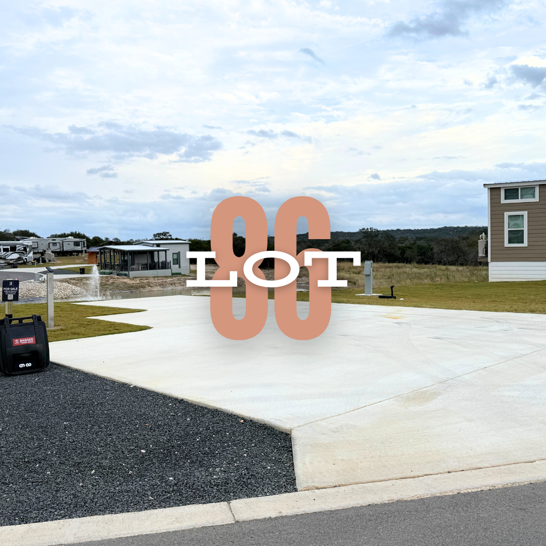 LOT 86- DELUXE RV SITE — FIREFLY RESORT RV LOTS FOR SALE