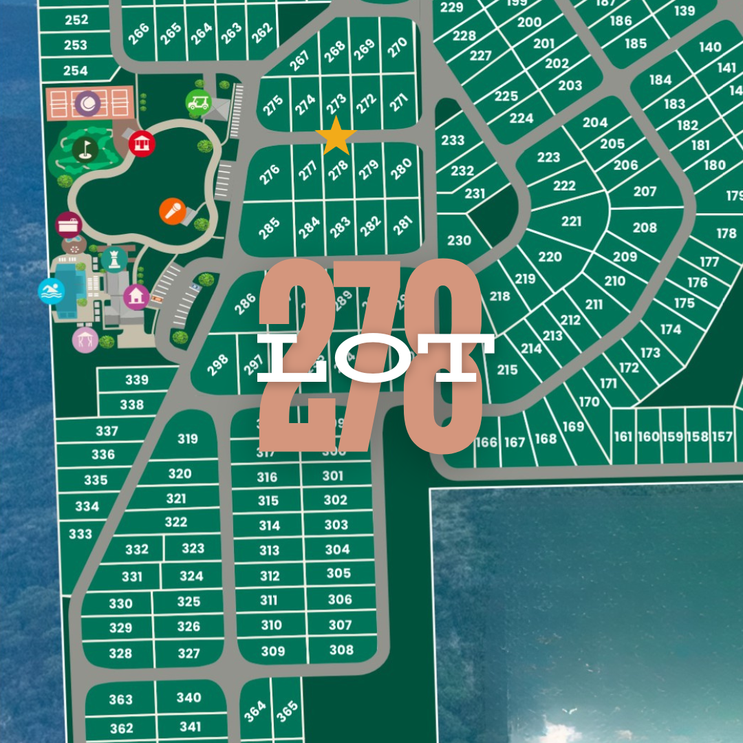 LOT 278- PHASE 3 DELUXE — FIREFLY RESORT RV LOTS FOR SALE