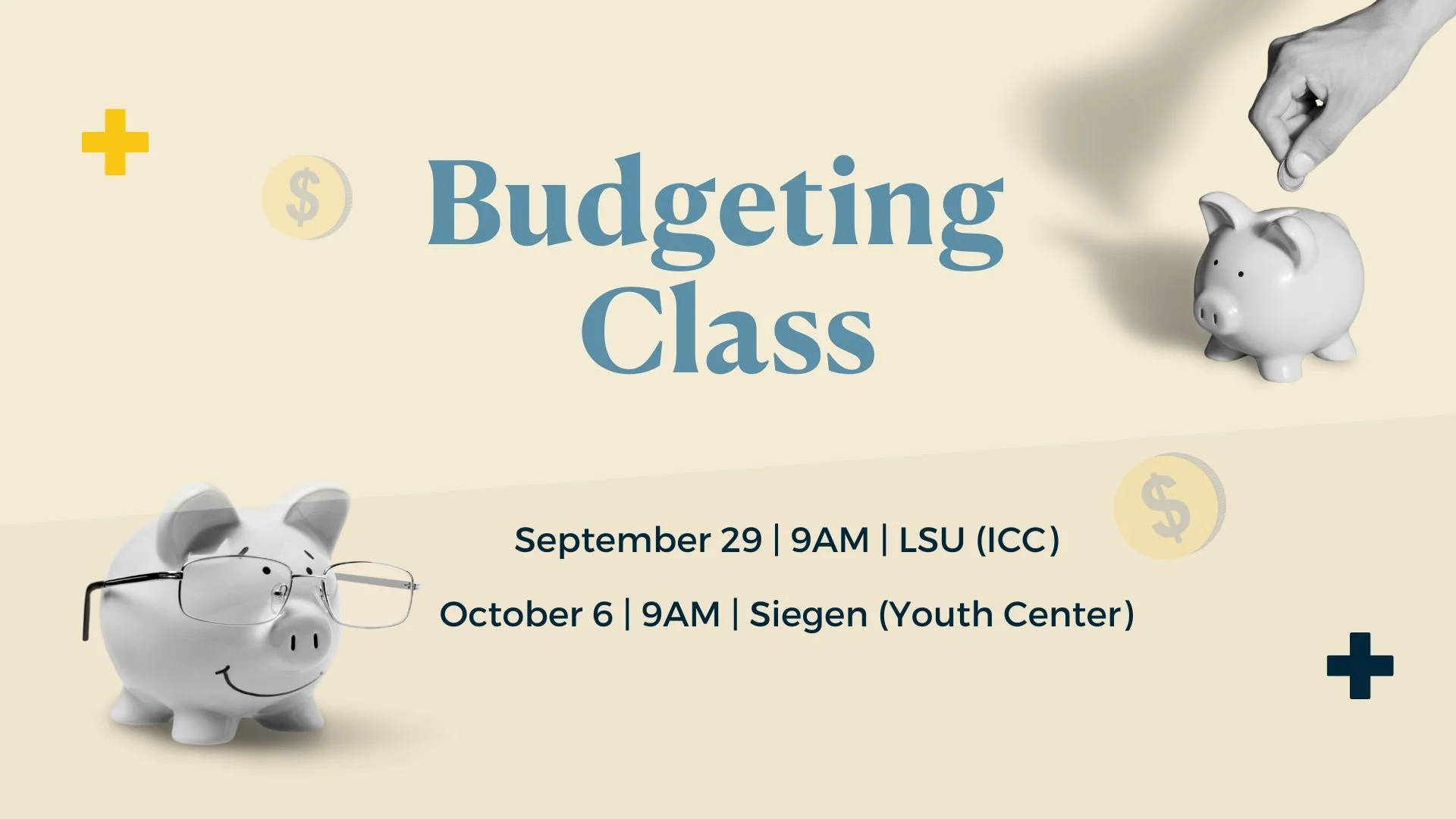 Budgeting Class - Siegen — The Chapel Baton Rouge