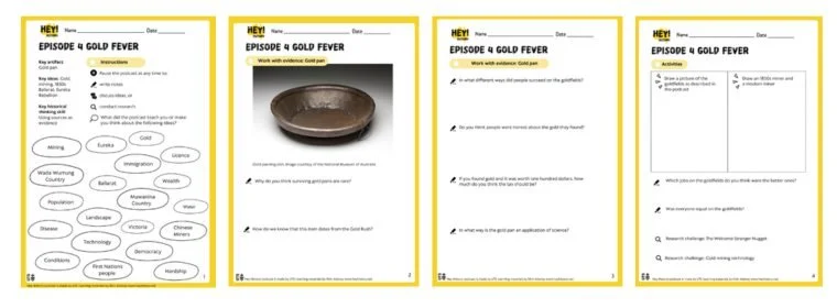 Episode 4 Gold fever — Hey History!