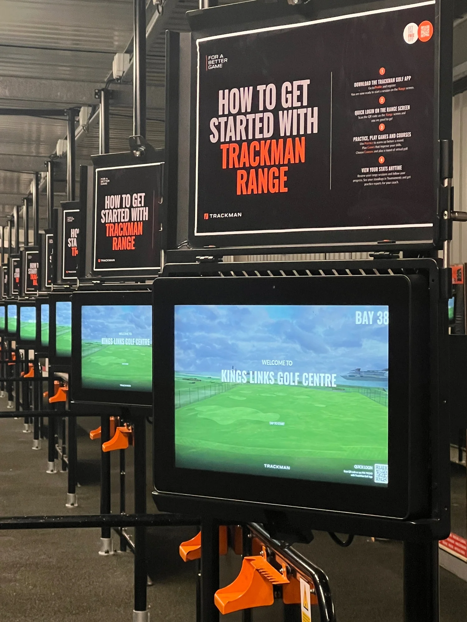Trackman Range — Kings Links Golf Centre