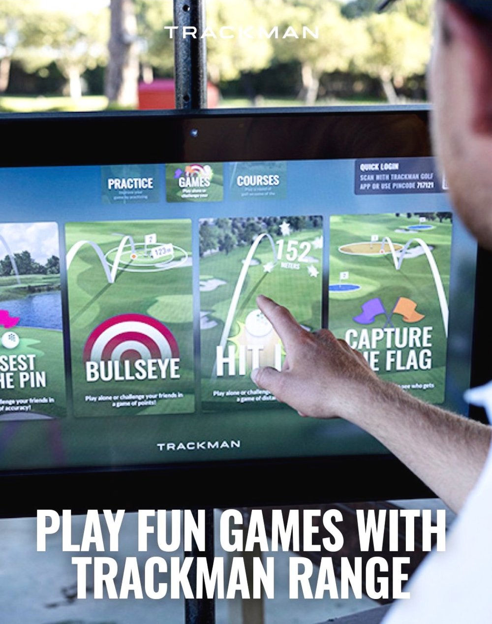 Trackman Range — Kings Links Golf Centre