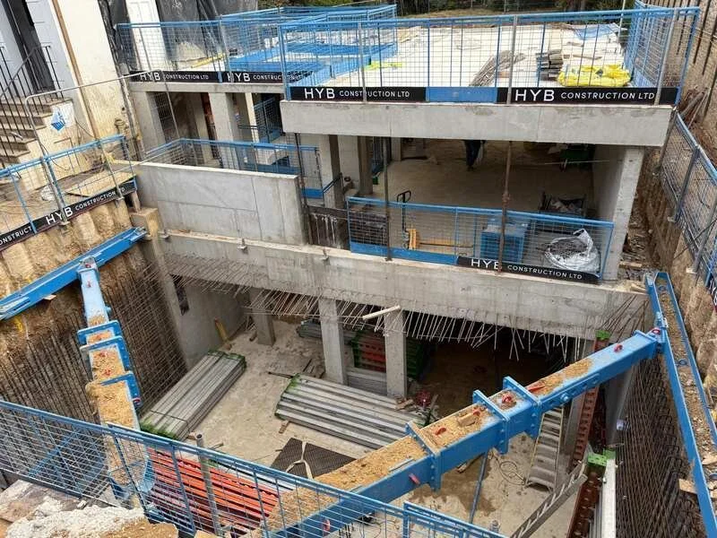 What Is a Reinforced Concrete Frame? Formwork, Uses & Advantages — HYB ...