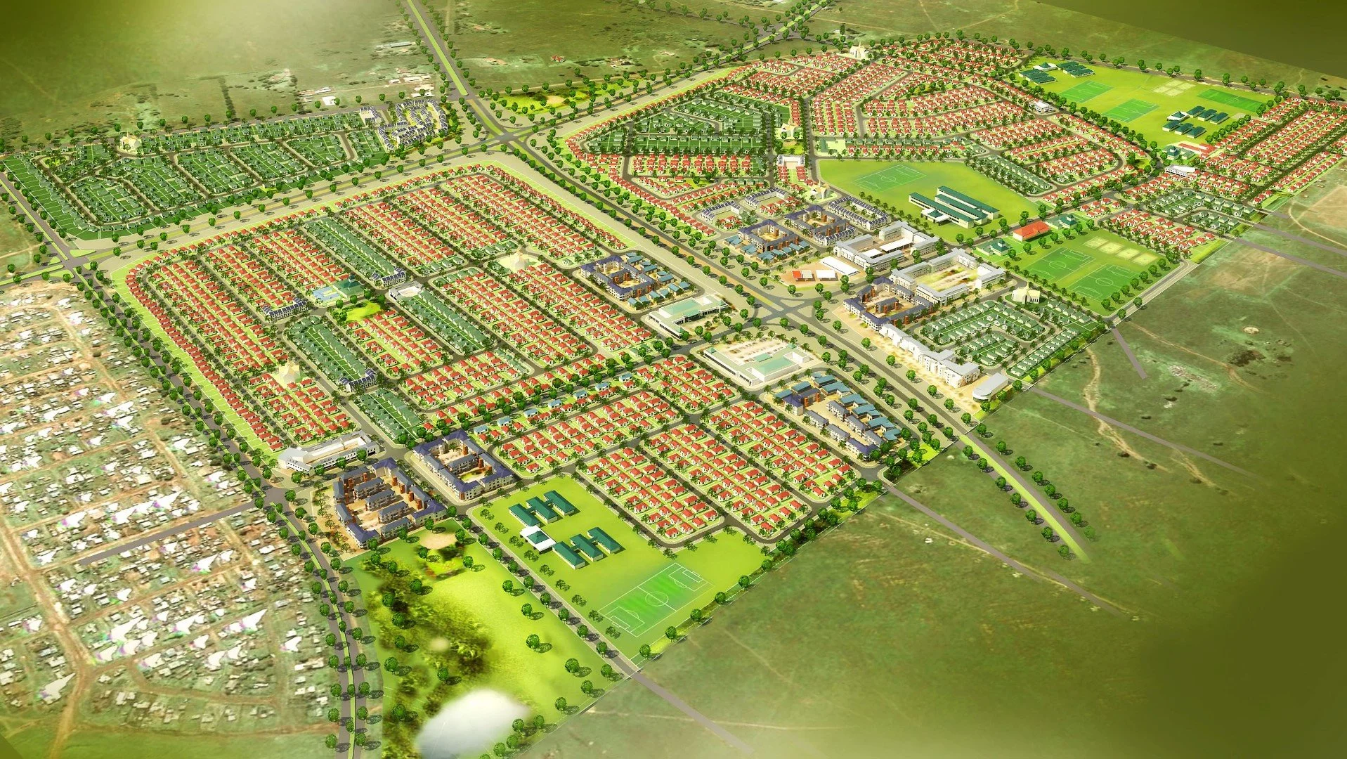 Kanana Park - Intergrated Housing — Urban Scene Architecture and Urban ...