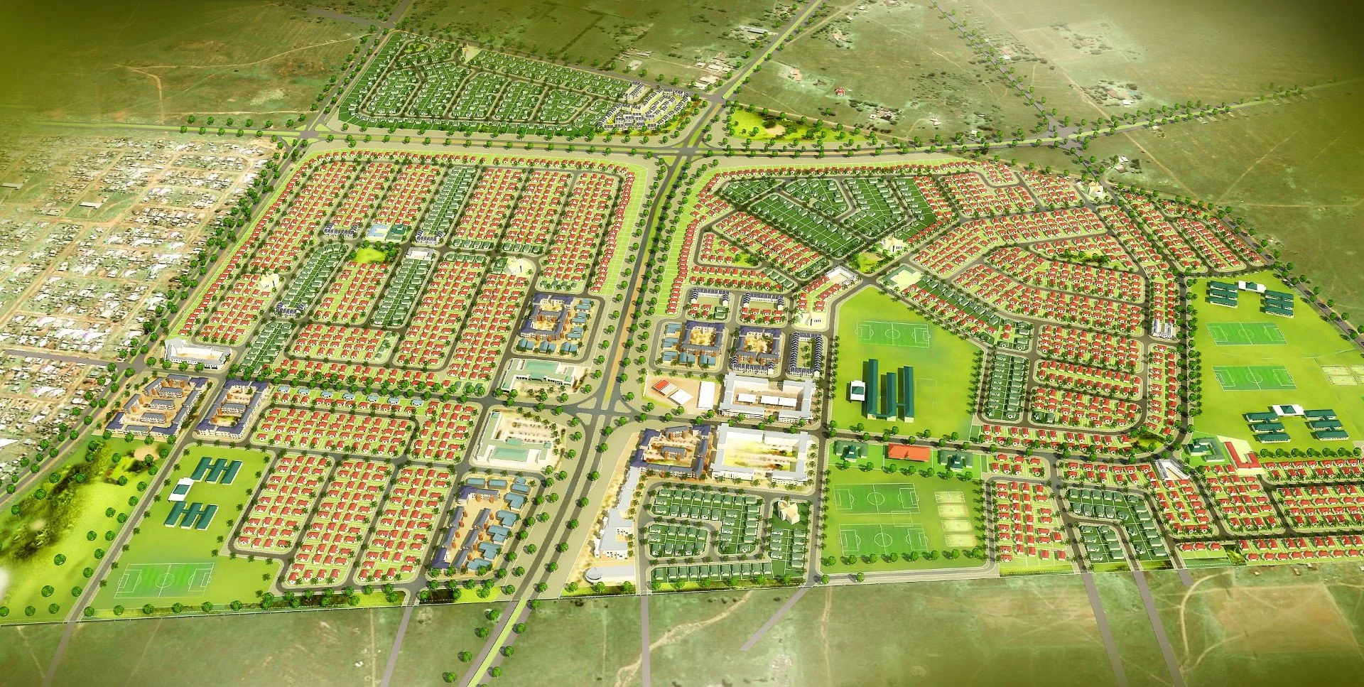 Kanana Park - Intergrated Housing — Urban Scene Architecture and Urban ...