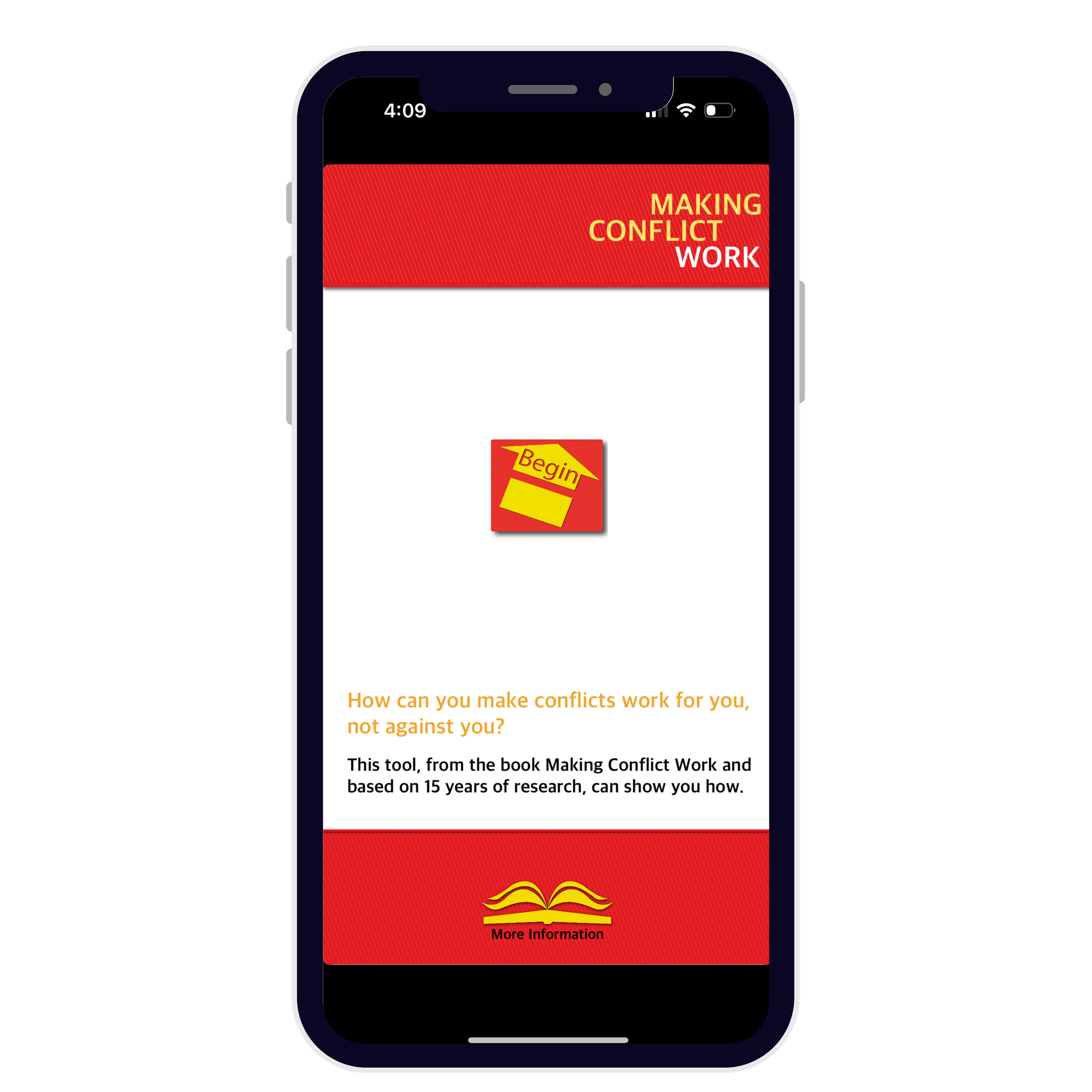 Making Conflict Work App — Conflict Intelligence