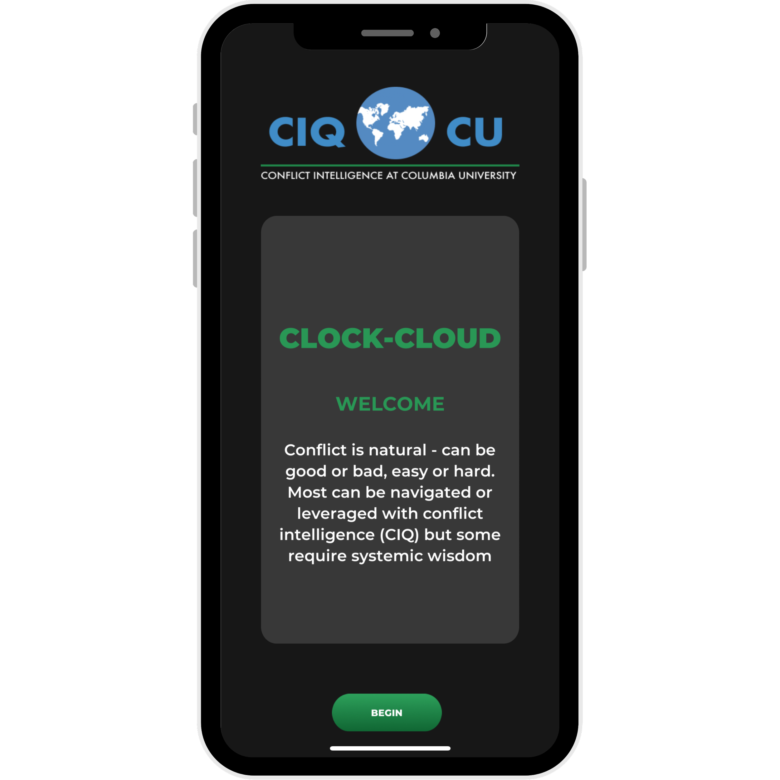 Clock or Cloud App — Conflict Intelligence